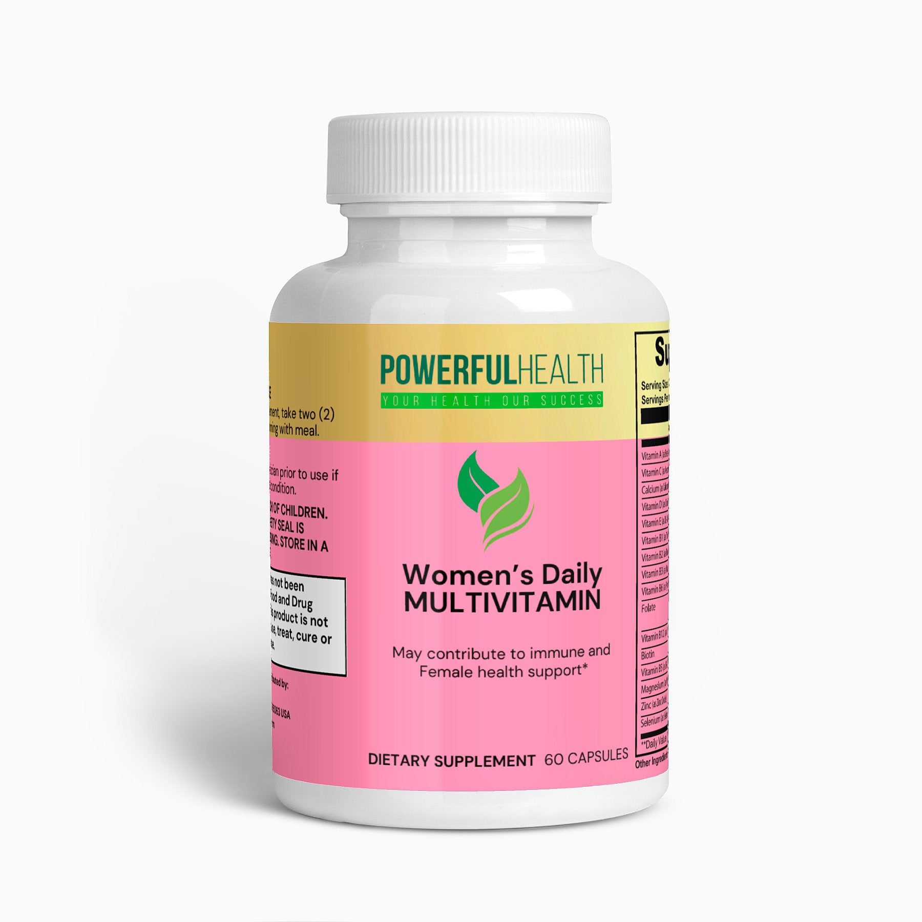 Women's Daily Multivitamin – Powerful Health USA